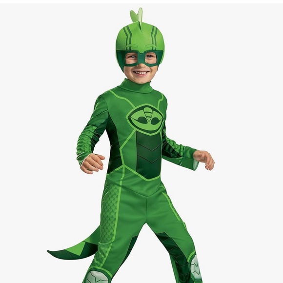 Costumes | Pj Masks Kids Green Superhero Costume | Poshmark